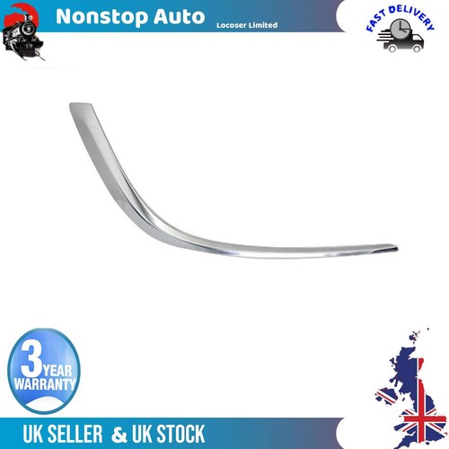 Front Bumper Fog Light Grill Moulding Chrome Frame Right FOR Vauxhall ...