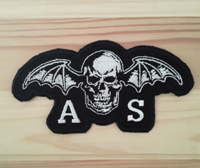 Avenged Sevenfold A7X Patch Iron/Sew on Embroidered Trivium Metalcore ...