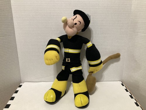 Vintage Popeye Fireman Plush Doll 13” Kelly Toy | eBay