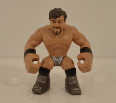 2011 Justin Gabriel 2.25" Mini Wrestling Action Figure Mattel Rumblers ...