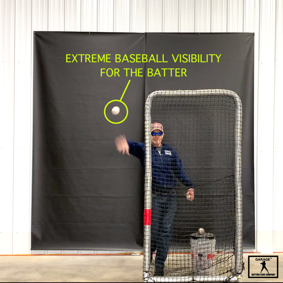 GBCC Batters Eye Screen ® - Optimize Batting Cage Training | eBay