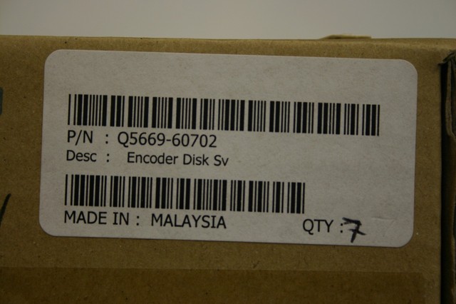 Q5669-60702 Encoder Disk for HP Designjet Z5200ps for sale online | eBay