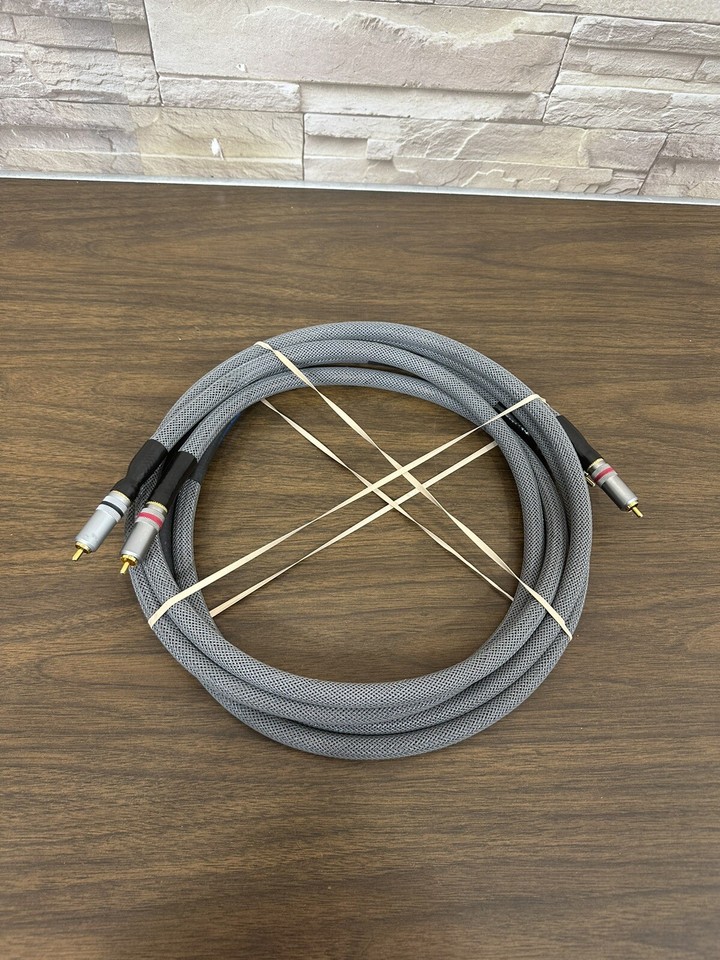 pair CRL Cable Research Labs Audiophile RCA Cables 2meter long | eBay