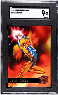 1995 fleer ultra x-men jean grey SGC 9 Mint Julie Bell | eBay