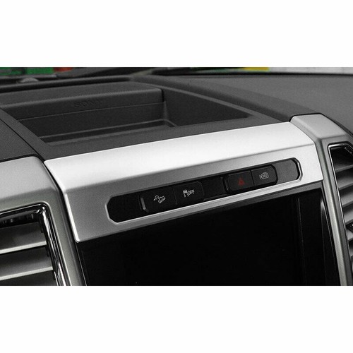 For Ford F150 F-150 2015-2020 Silver Car Emergency Light Switch Panel ...