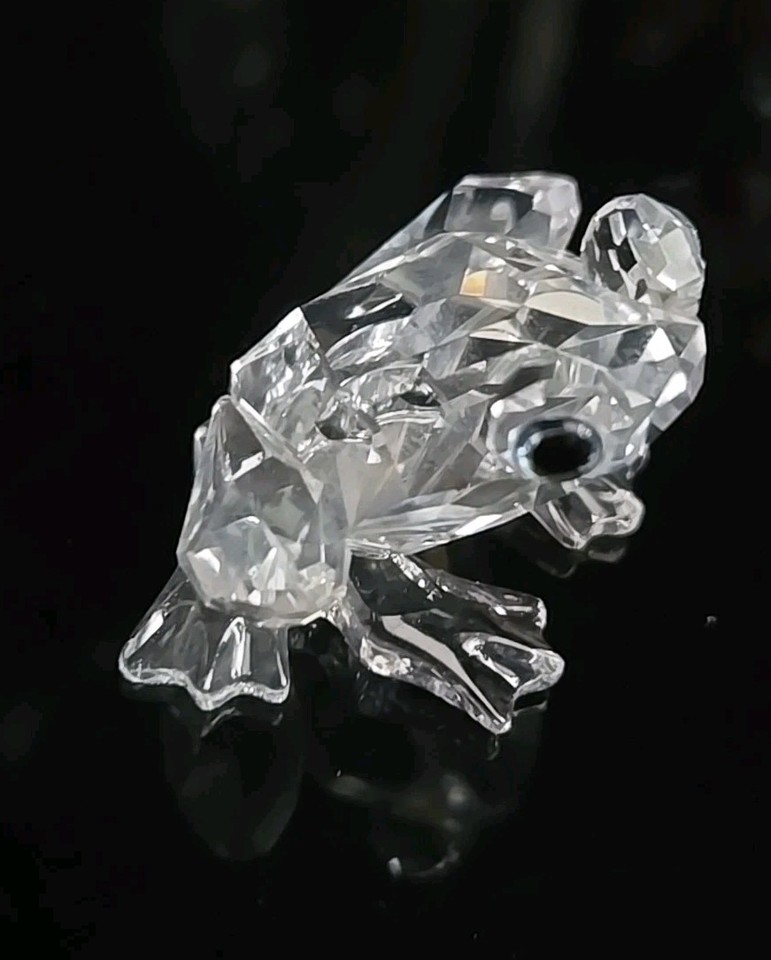 Vtg Swarovski Animal Figurines Swan Frog Pig Butterfly Birds Bunnies Lot Of 8 | eBay