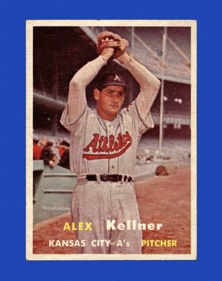 1957 Topps Set-Break #280 Alex Kellner VG-VGEX *GMCARDS* | eBay