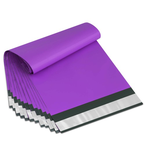 Poly Mailers 6x9 Inch Purple 200 Pack Mini #1 Shipping Bags Strong ...