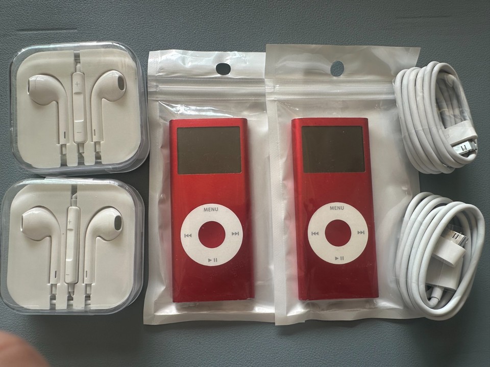 Apple iPod nano 2nd generation 4GB (Red-color ) New Battery | eBay