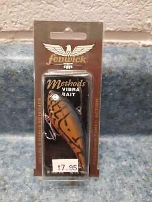 Fenwick Methods Vibra Bait 2 7/8" 9/16 oz Fishes Like Rattletrap! Rare ...