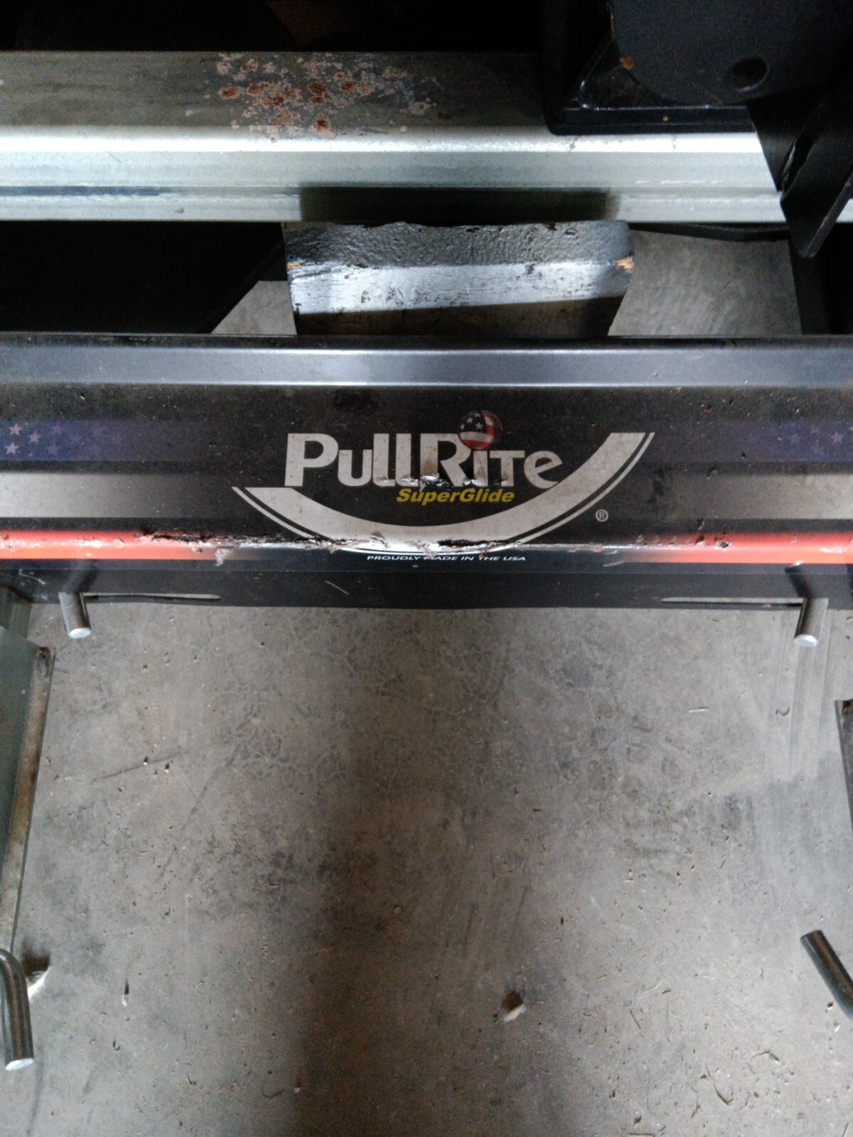 PullRite 4100 SuperGlide Fifth Wheel Trailer Hitch 16000 lb Weight ...