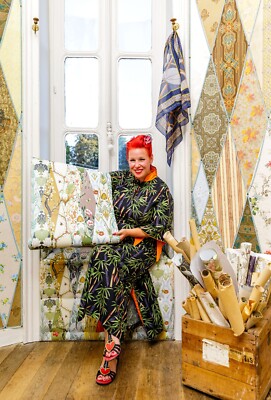 The Chateau Angel Strawbridge WALLPAPER COLLECTION Art Deco Vintage ...