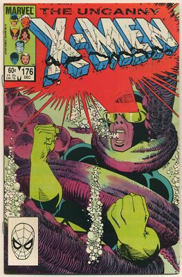X-Men 176 NM 9.4 Marvel 1983 Cyclops John Romita Jr | eBay Australia