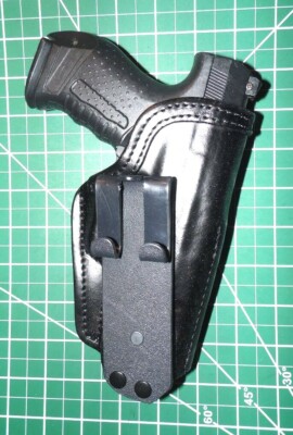 Front Line FL3344-BK RH Leather Tuckable IWB Holster S&W Walther SW99 ...