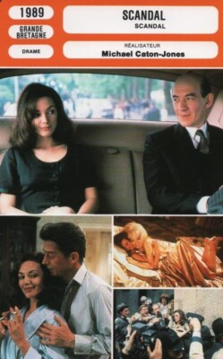 LES FICHES DE MONSIEUR CINEMA - SCANDAL 1989 GRANDE BRETAGNE | eBay