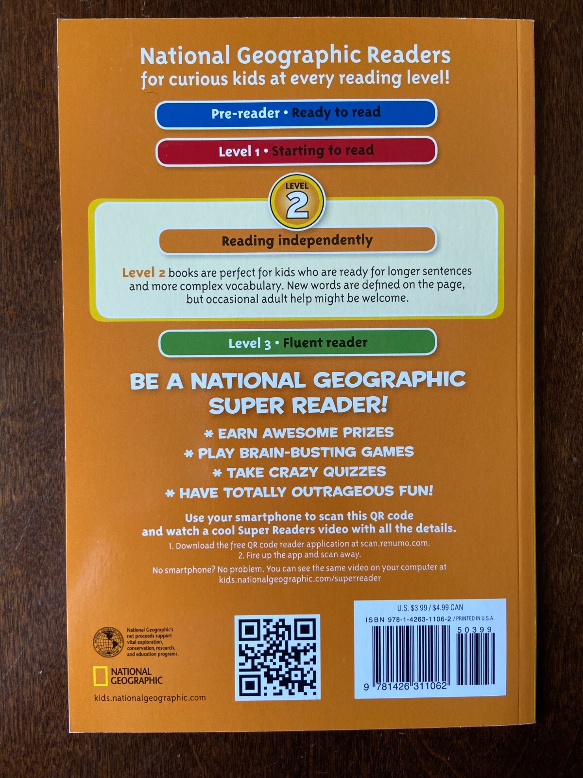National Geographic Kids Reader MONKEYS Level 2 by Anne Schreiber 2013 ...