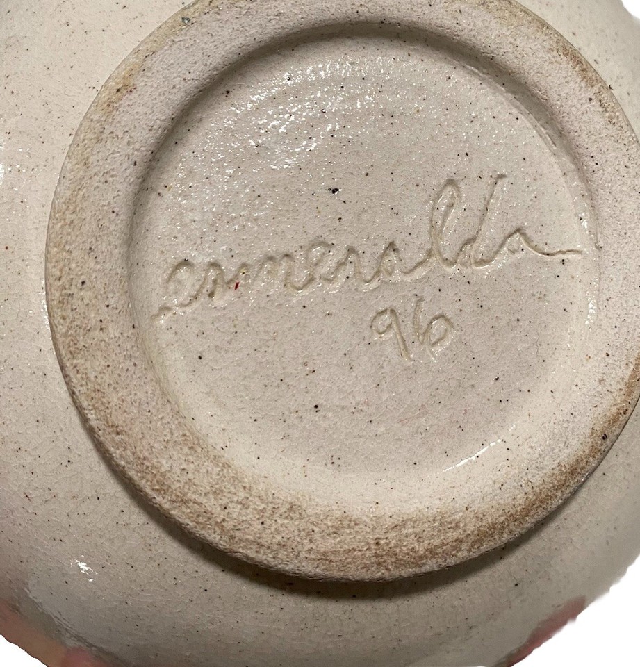 Art Pottery Bowl Heart Heartbeat Design Gift Cardiologist Appx 7 ...