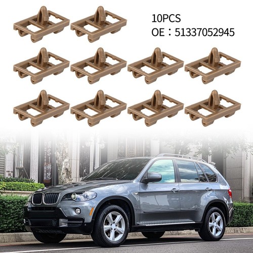 Enhance the Look of Your For BMW E53 X5 with Brown Door Seal Clips Set ...