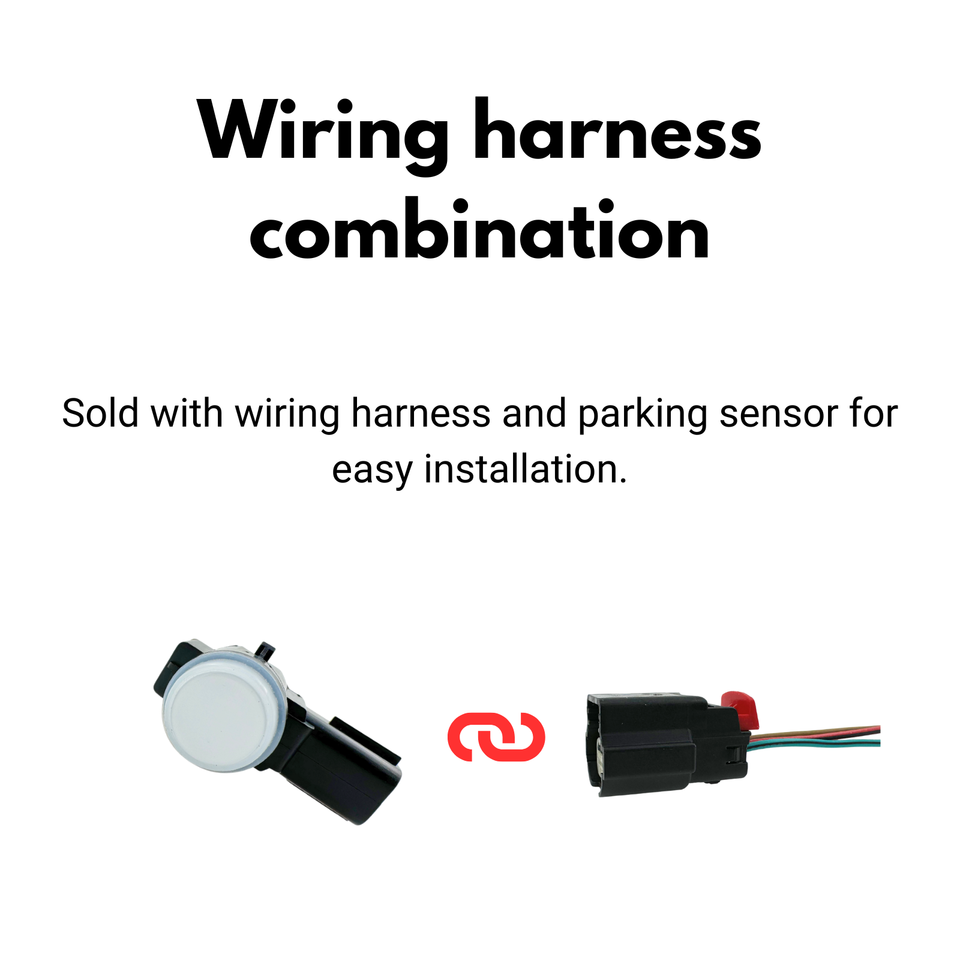 4pcs 23428268 White Parking Assist Sensor for Chevy Silverado Cadillac ...