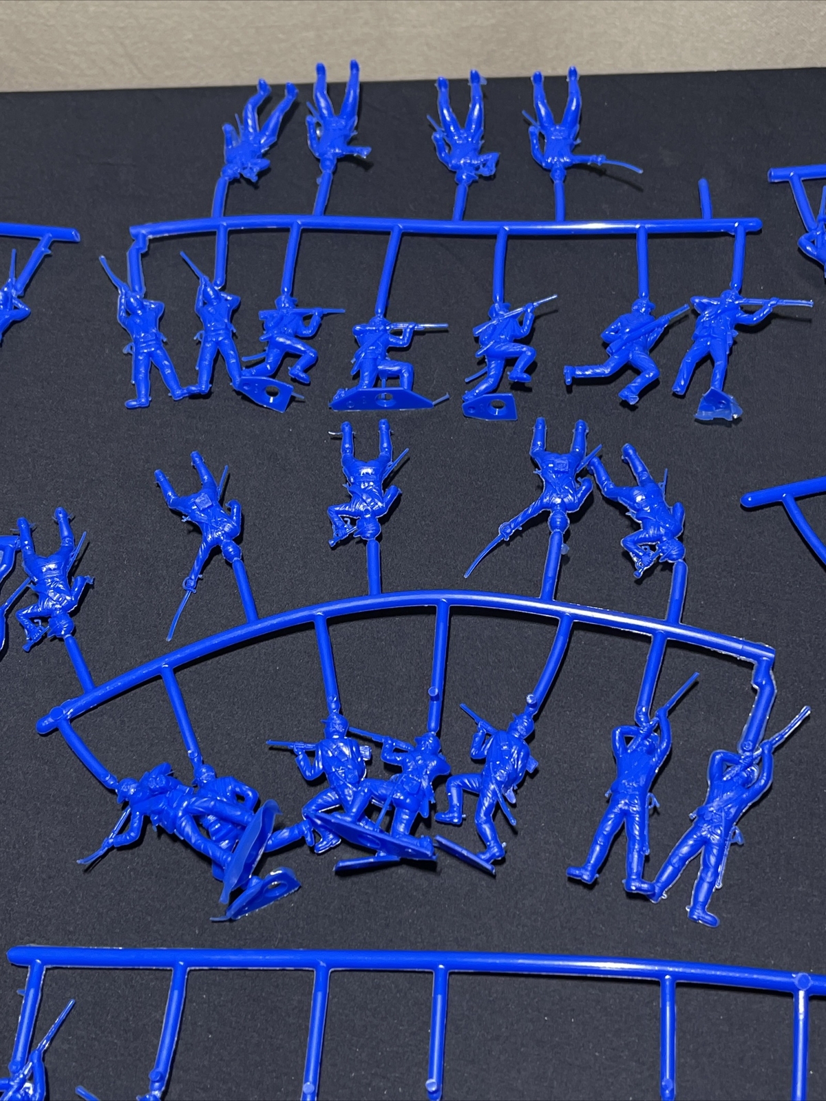 MPC CAVALRY PLAYSET FIGURES LOT OF 201 BLUE SOLDIERS | eBay