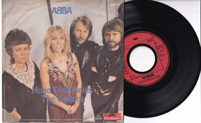 ABBA -Head Over Heels / The Visitors- 7" 45 Polydor (2002 122) | eBay.de