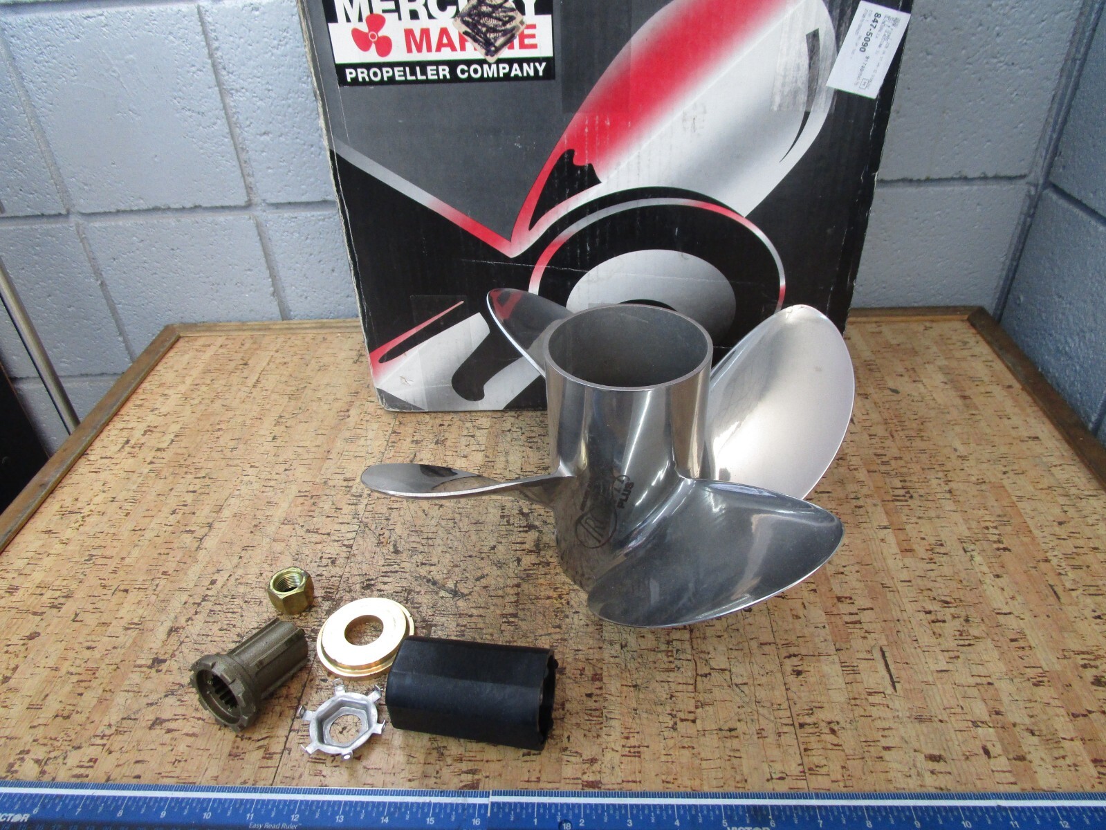Mercury Trophy Plus Stainless Steel Prop 19p Pitch 825932a46 Flo-torq ...