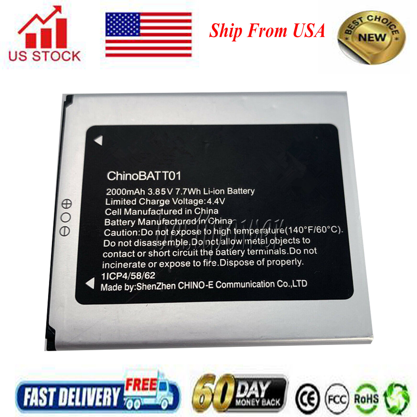 UMX Unimax U683CL ChinoBATT01 Battery Replacement U693CL new | eBay
