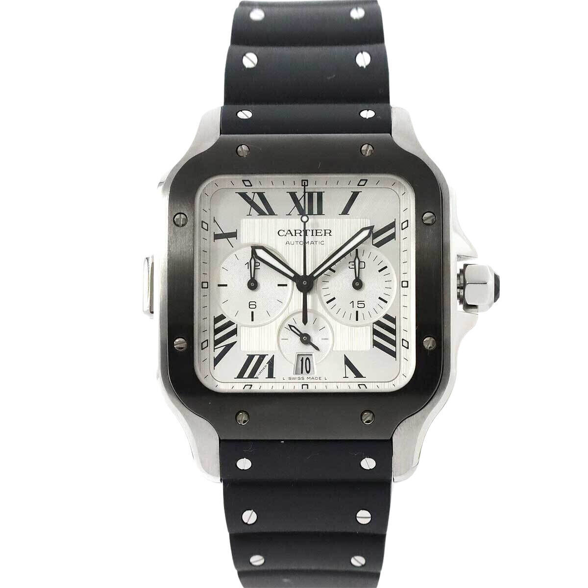 Cartier Santos de Cartier White Men's Watch - WSSA0017 for sale online ...