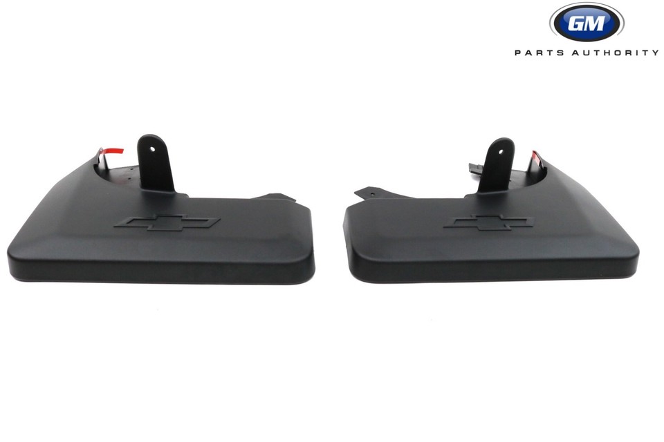 2019-2024 Chevrolet Silverado 1500 Rear Splash Guards 86517279 Black w ...