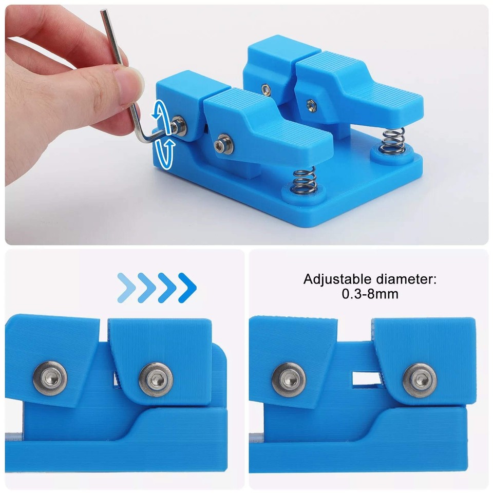 Durable Welding Soldering Station Mini Wire Clamp Holder Workbench ...