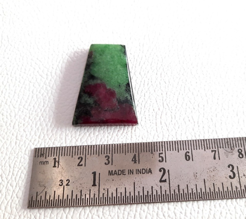 Natural Ruby Josite AAA High Quality Cabochon Size 35X23X4mm Loose Gems ...