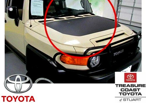 NEW OEM TOYOTA FJ CRUISER 2007-2014 TRAIL TEAM EDITION BLACK HOOD ...