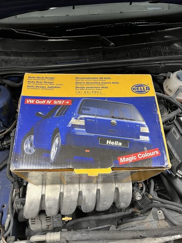 Mk4 Golf GTI Hella Magic Colour Blue BOX AND PAPERWORK ONLY | eBay