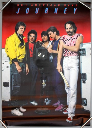 JOURNEY – mega rare original early 1980s CBS/Sony Inc. promo poster #2 ...