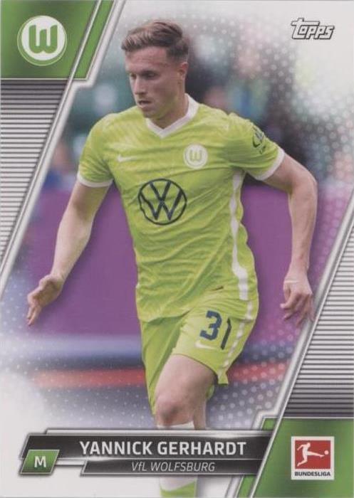 2021-22 Topps Bundesliga - Yannick Gerhardt #180 for sale online | eBay
