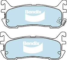 Brake Disc Pad Set Rear Bendix DB1283 GCT For MAZDA MX-5 NA 1.8L | eBay ...