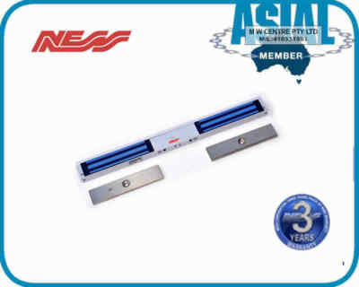 ness DUAL 600lb double-door magnetic lock security MONITORED 101-157D | eBay Australia