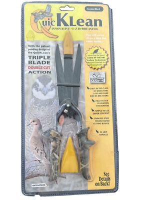 Bird Debreaster Triple Blade GameBird Quic Klean E-Z Innovative Double ...