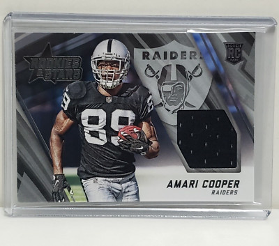 AMARI COOPER - Raiders 2015 Panini Rookies & Stars NFL Jersey Rookie ...