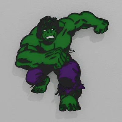 incredible hulk door wall art from the movie | eBay UK