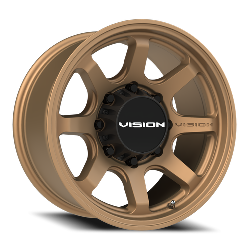 17x8.5 Vision 351 Flow Bronze Wheels 8x170 (18mm) Set of 4 | eBay