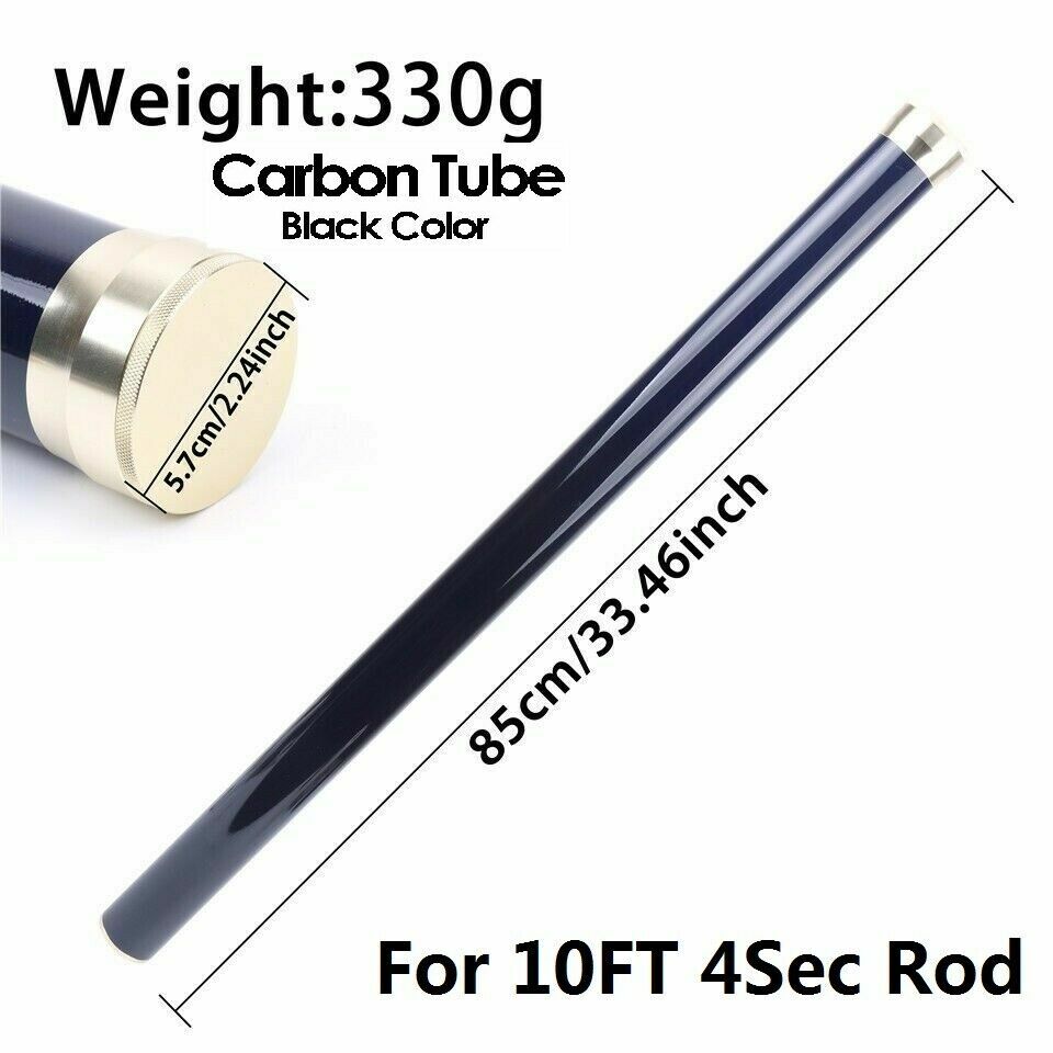 Fly Fishing Rod Tube Cordura/Carbon/Aluminum Rod Case For 9FT/10FT 4Sec ...