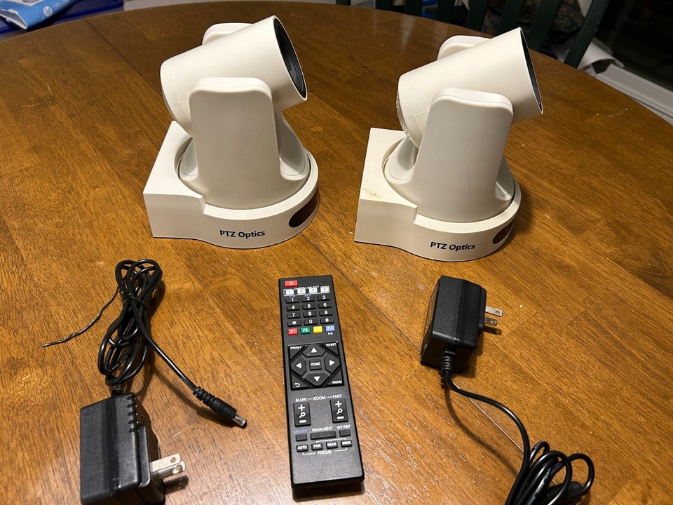 PTZ Optics PT20XUSBWHG2 2MP 60 fps Indoor PTZ Camera 1080p pan tilt ...