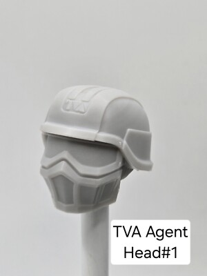 3d Printed TVA AGENT HEAD#1 1:12 6" Classified/ Legend Compatible | eBay