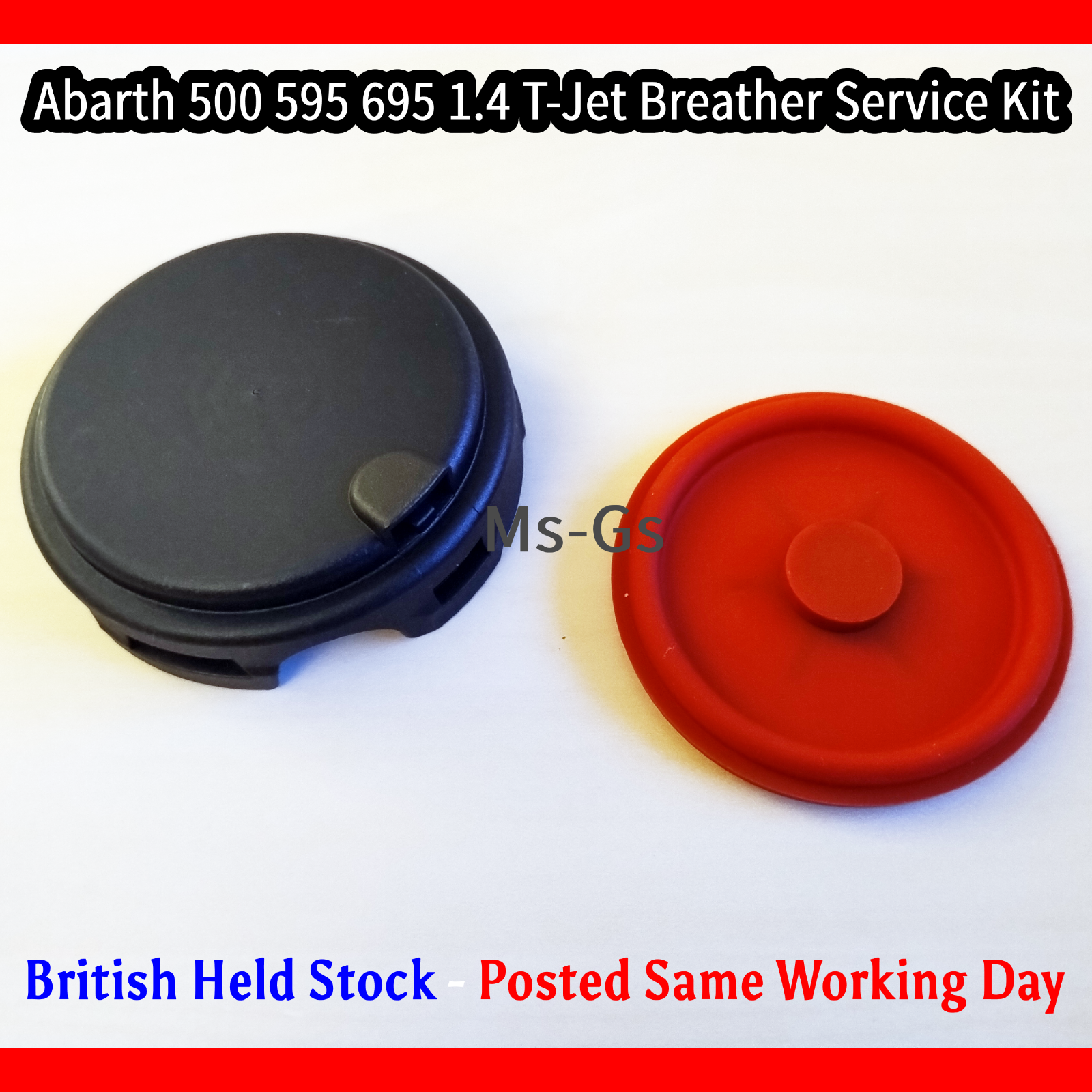 Abarth 500 595 695 1.4 T-Jet PCV Breather Service Repair Kit Membrane ...