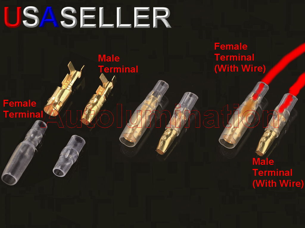 Automotive Bullet Connectors SAE Style 2 Way Bullet Connector (Pro#