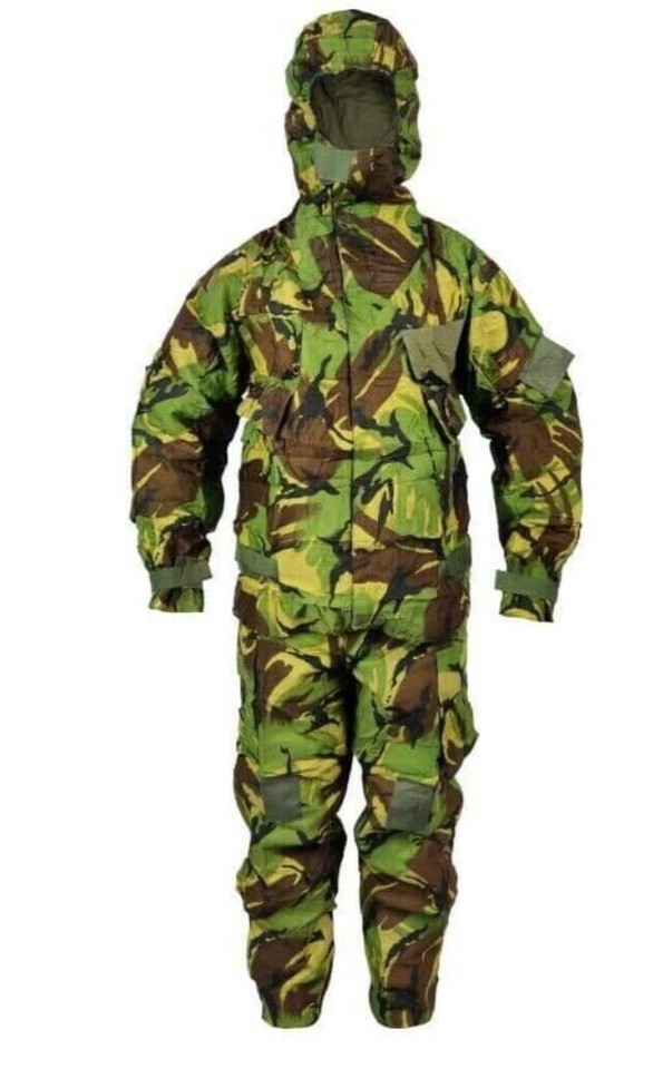 NEW British NBC SUIT, Jkt or Trousers MK4 DPM Olive DDPM Camo SEALED C ...