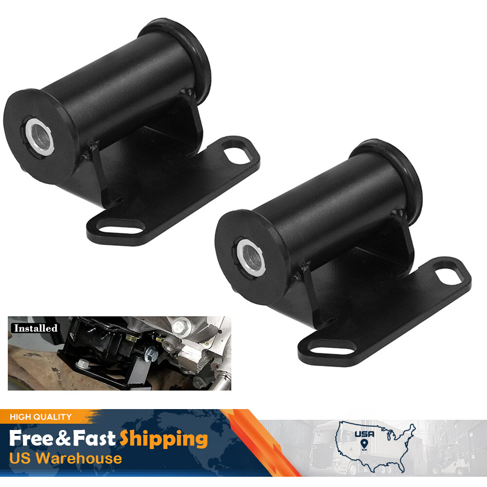 1 Pair Blazer Jimmy Sonoma SBC 350 Swap V8 Solid Frame Mounts For Chevy ...