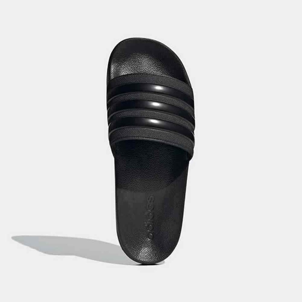 Adidas Mens Adilette Shower Locker Slide Shoe Water Sandal Black/Black ...