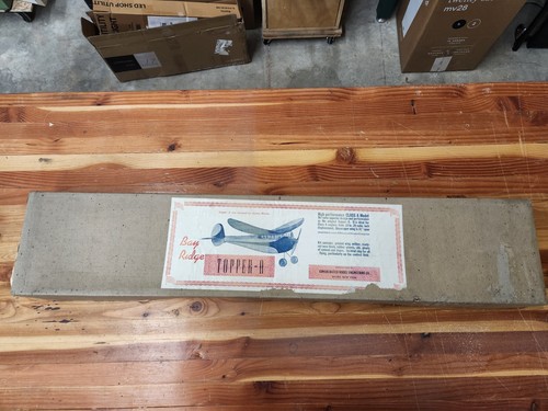 Vintage Consolidated Bay Ridge Topper - A balsa model airplane kit | eBay